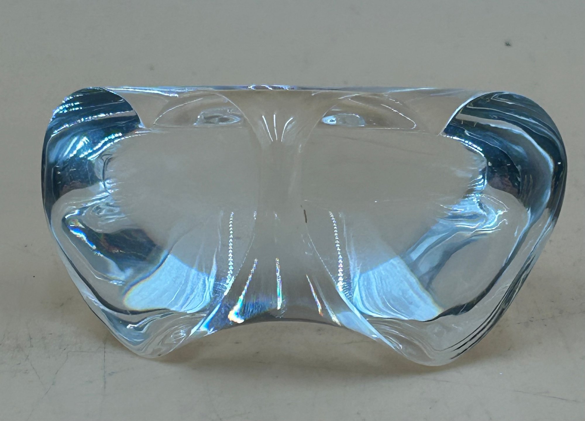 Steuben True Love Double Heart Art Glass Paperweight #18918 ...
