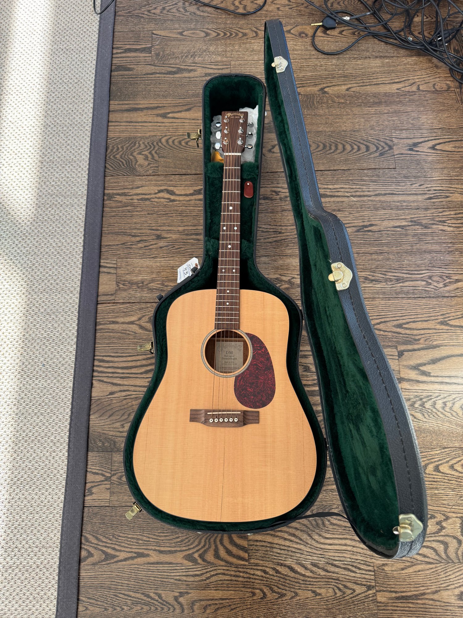 Martin & Co DM Mahogany Dreadnought Accoustic Guitar #10174 ...