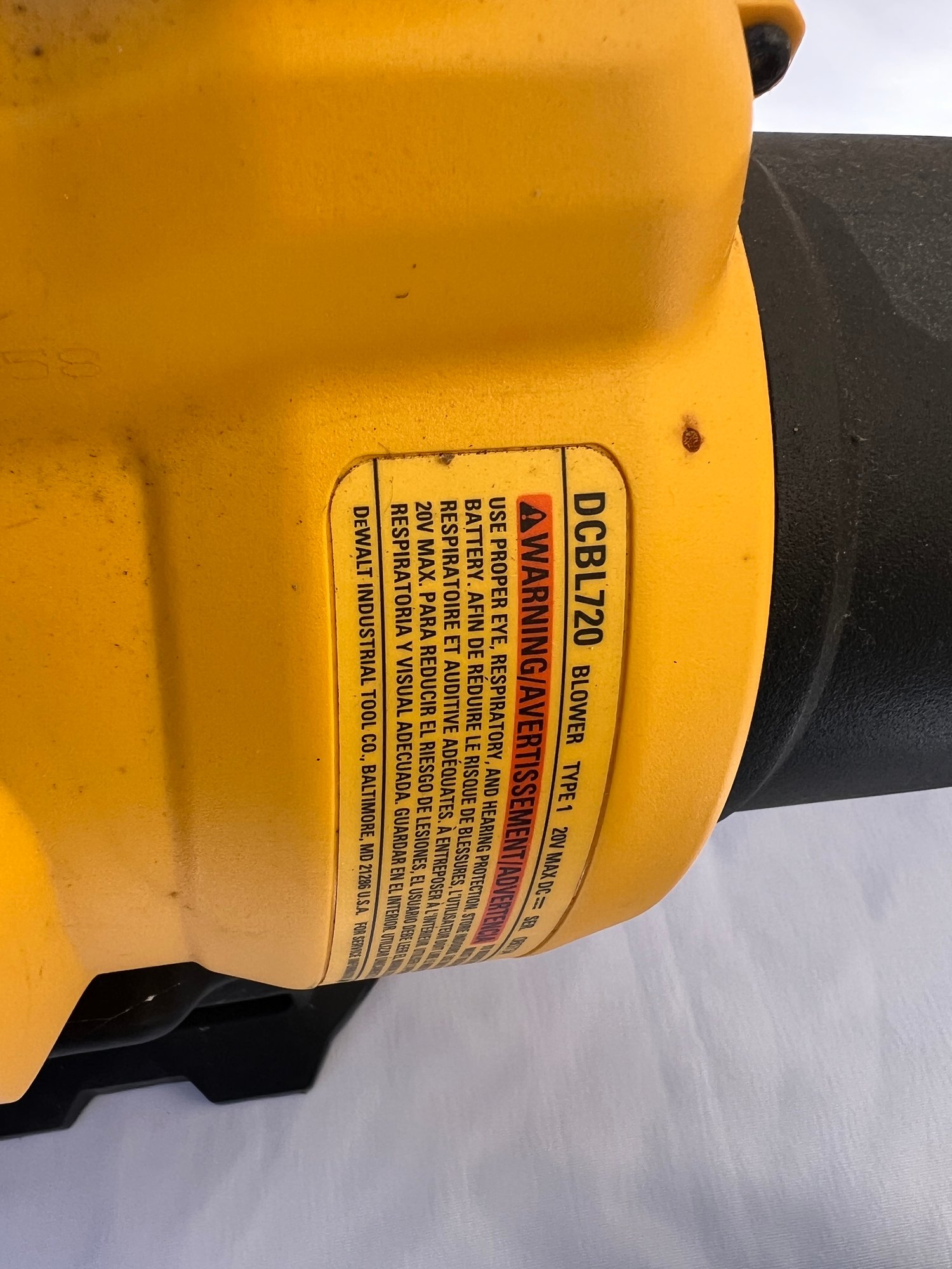DeWalt Blower DCBL720 #6989 | Auctionninja.com