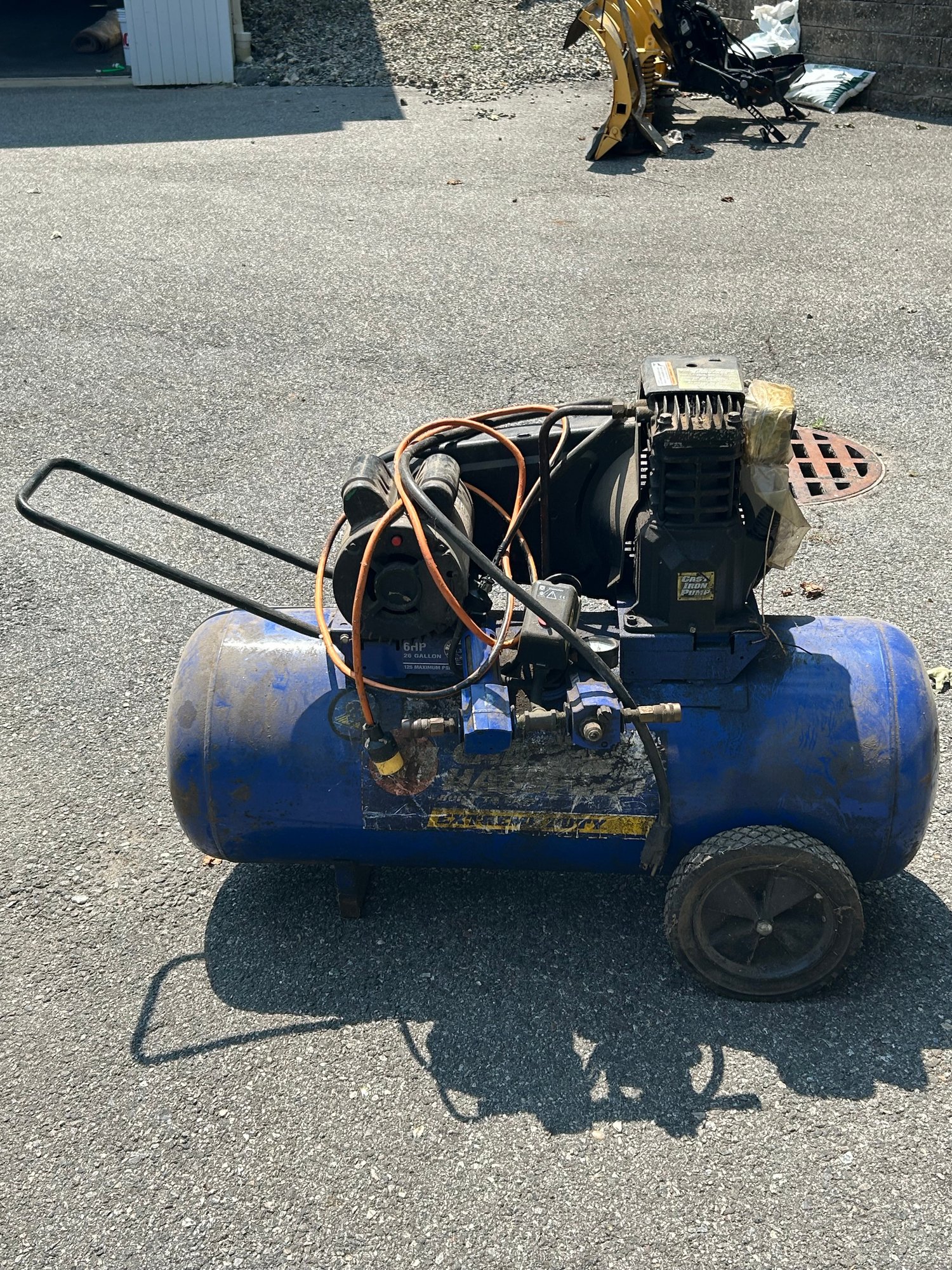 Large Air Compressor #18173 | Auctionninja.com