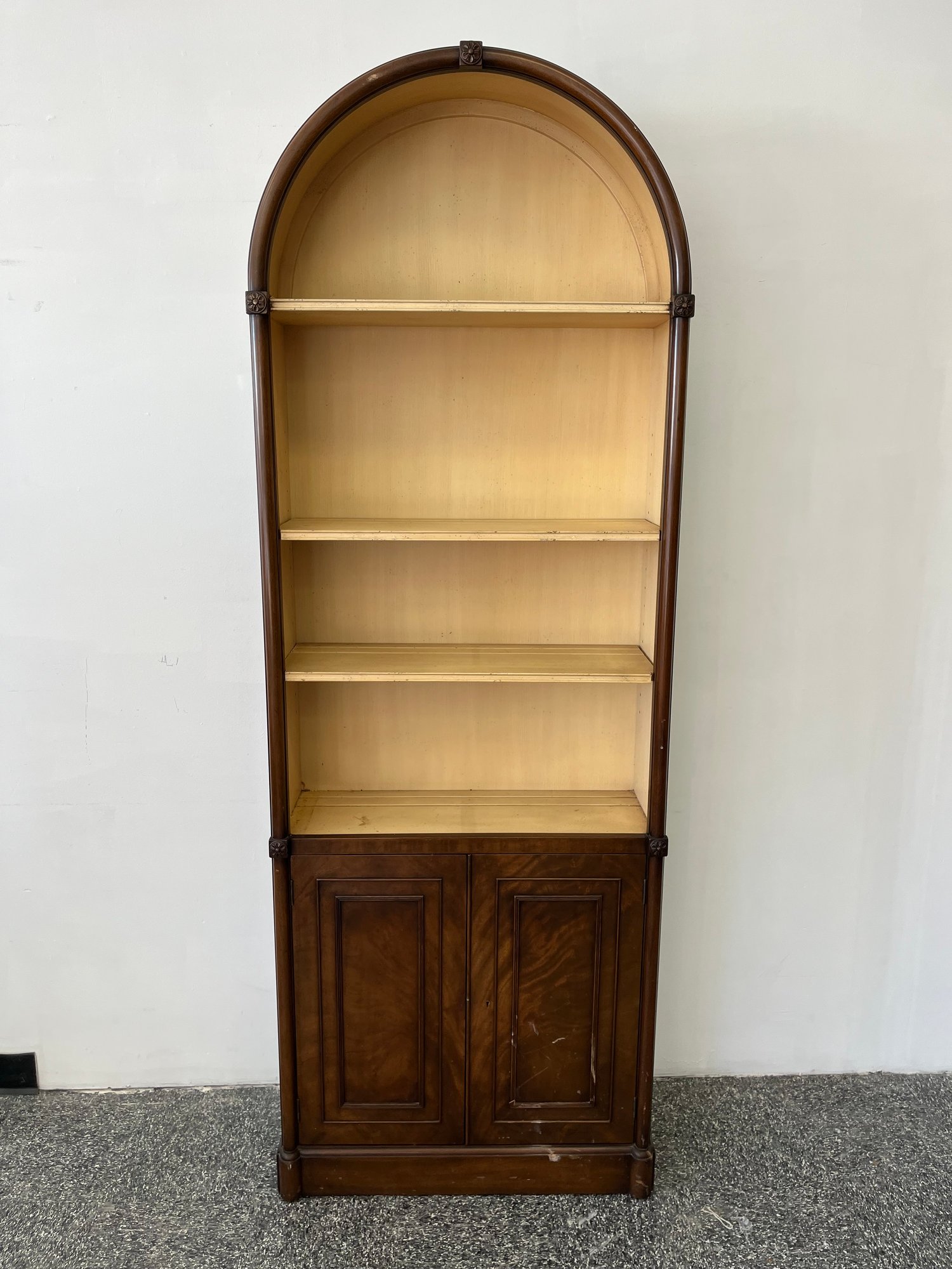 Mahogany Regency Style Bookcase (2 Of 3) #10034 | Auctionninja.com