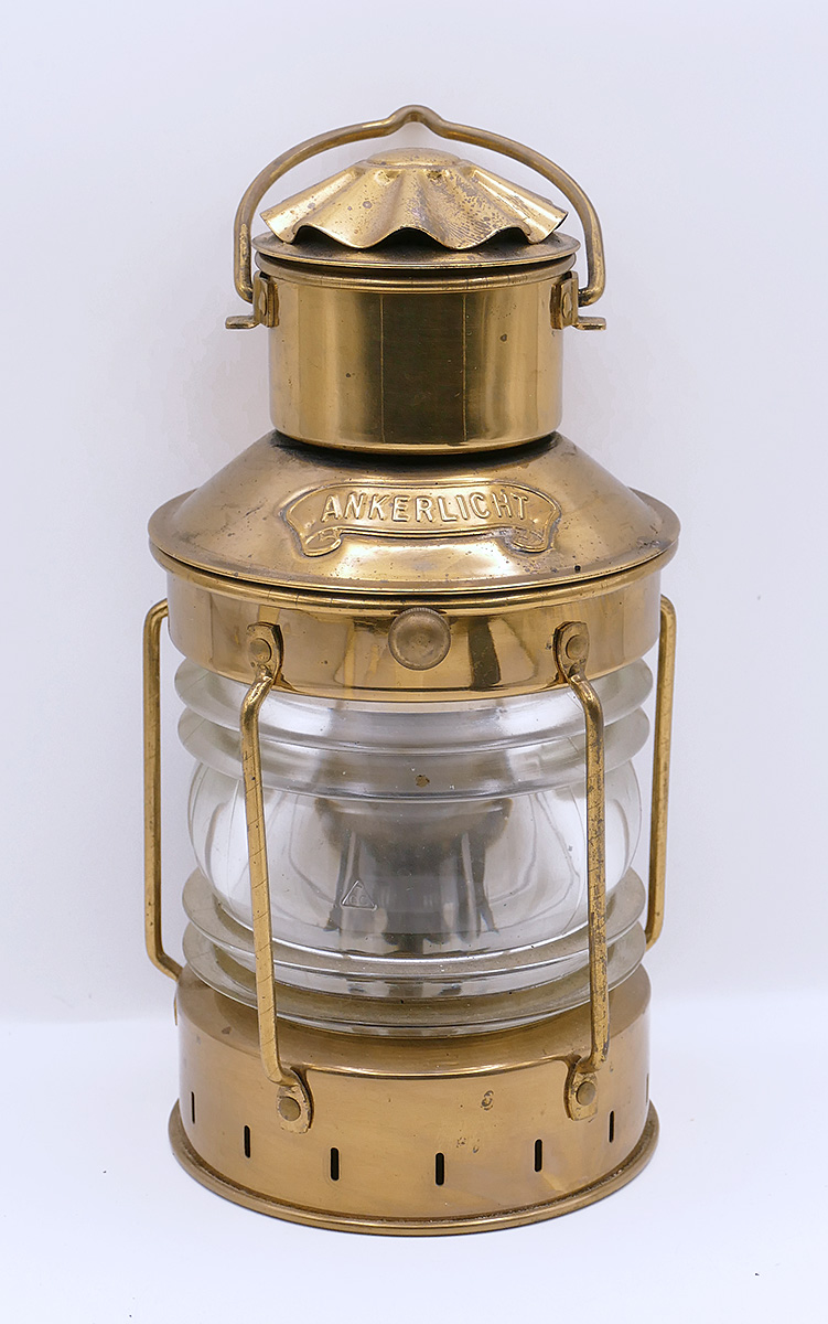 Vintage Ankerlicht Brass Maritime Hanging Oil Lantern #18650 ...