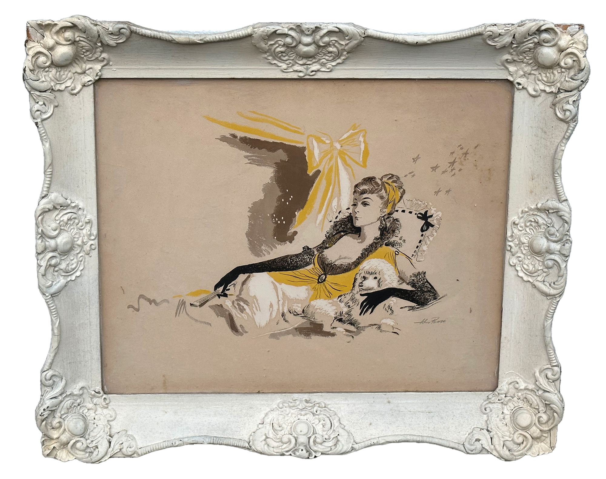 Alexander Sharpe Ross (1909-1990) Original Gouache On Paper #17632 ...