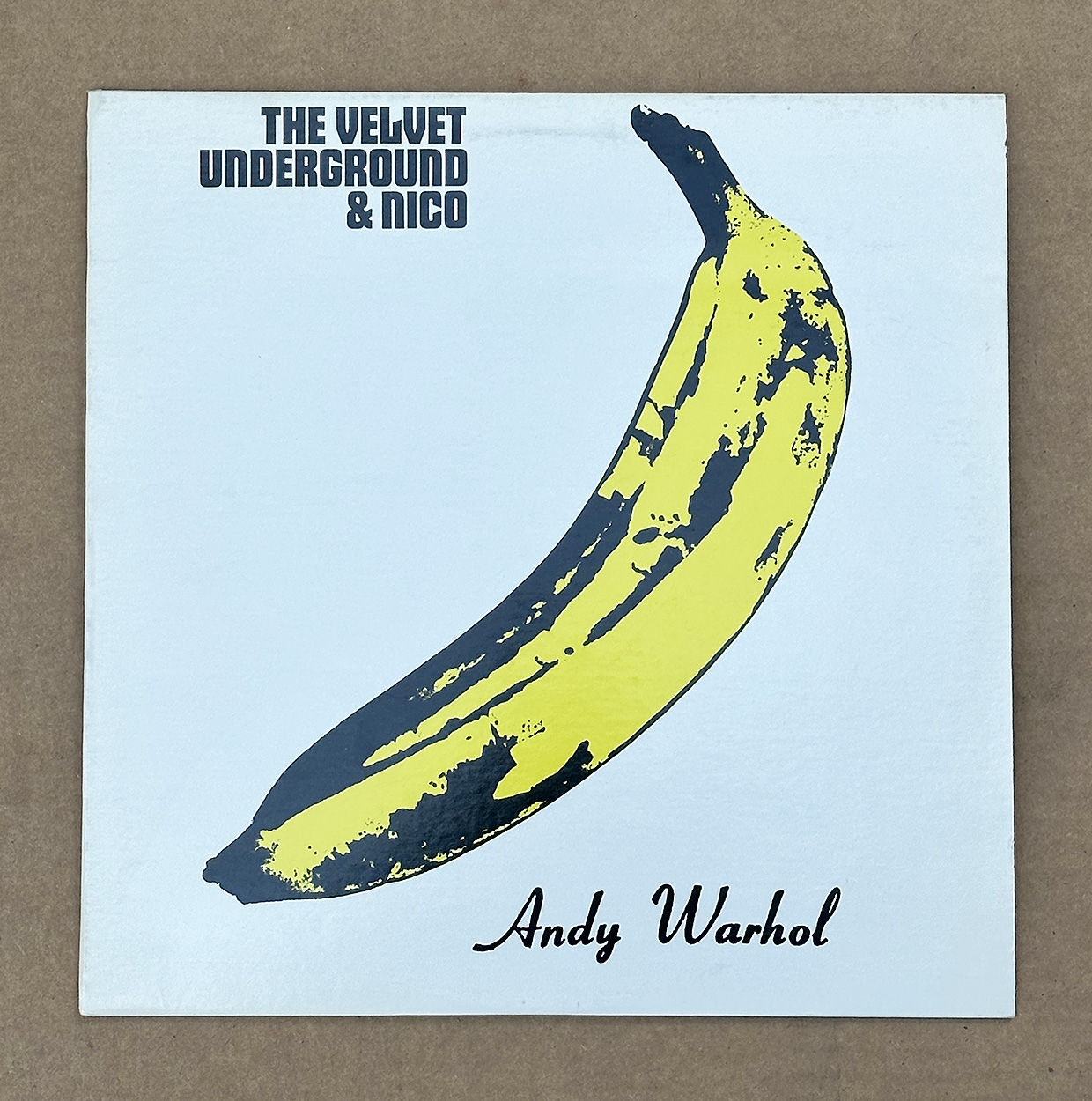 Vintage Andy Warhol Album Cover Artwork - Velvet Underground Vinyl LP ...