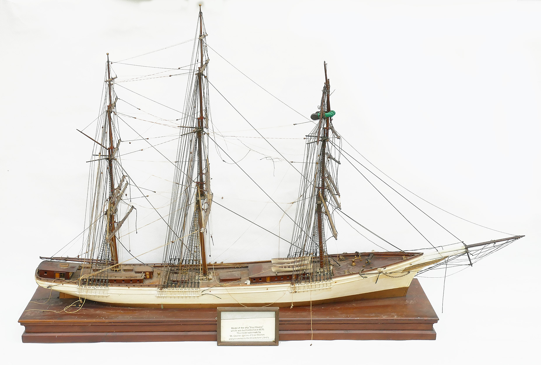 Vintage Clipper Ship Model "Paul Revere" - 6 Ft Long - Purchased From ...