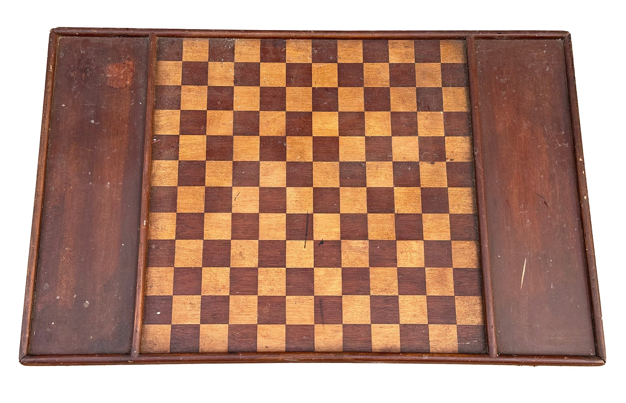 Primitive Wooden Checkerboard - Great For Display Or Use #17849 ...