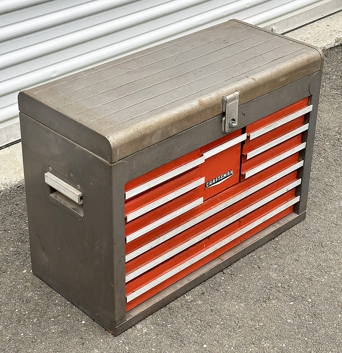 Vintage 1970's Craftsman 10-Drawer Tool Box #18851 | Auctionninja.com