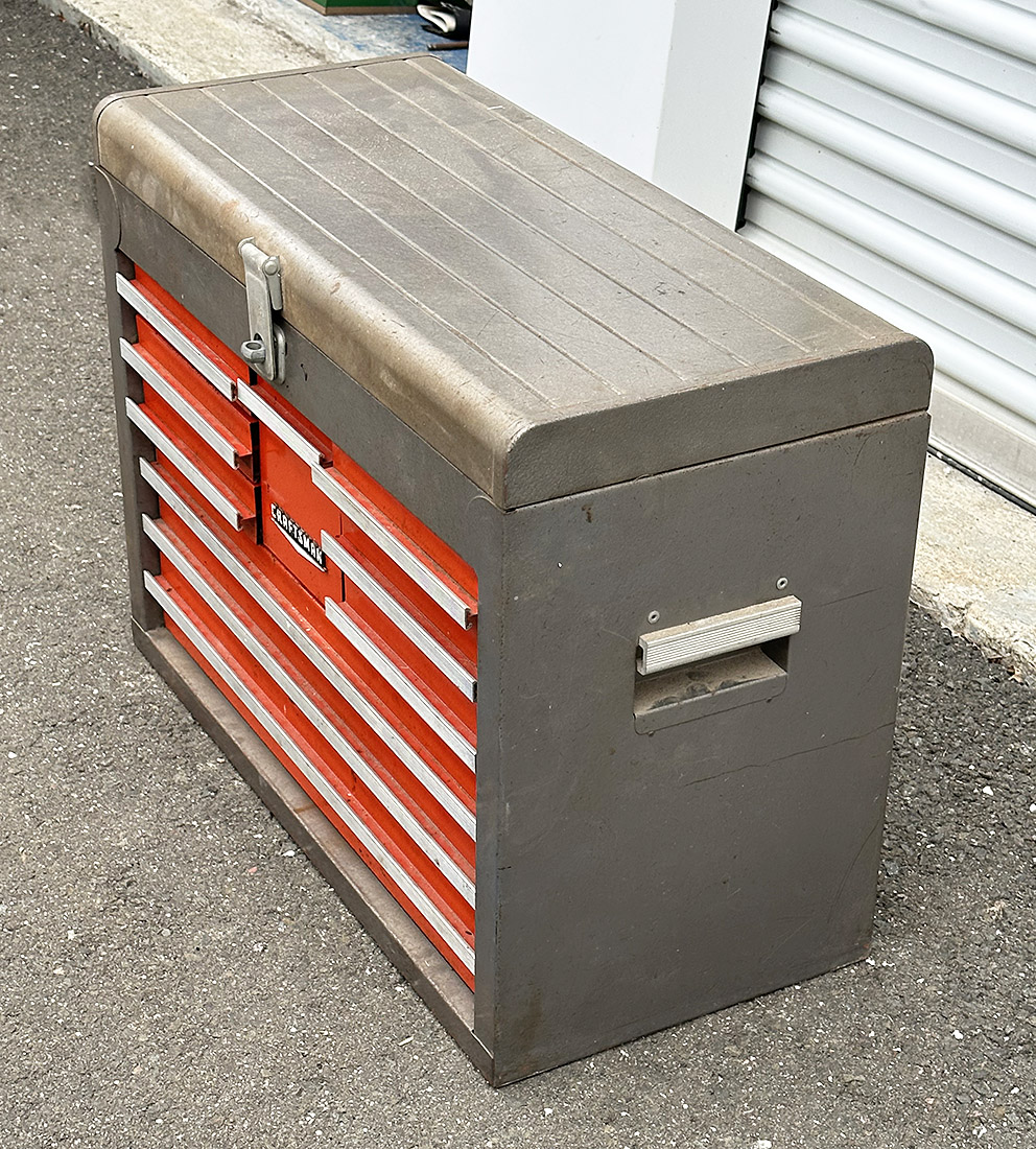 Vintage 1970's Craftsman 10-Drawer Tool Box #18851 | Auctionninja.com