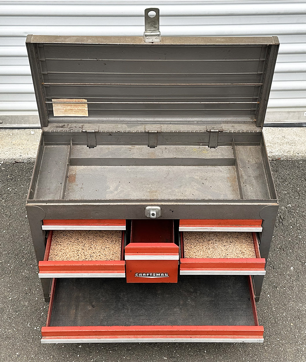 Vintage 1970's Craftsman 10-Drawer Tool Box #18851 | Auctionninja.com