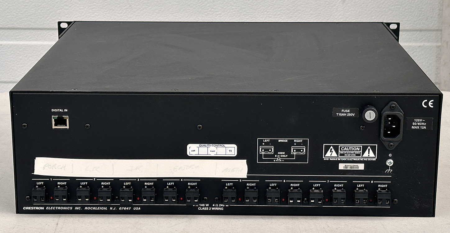Crestron Audio SWAMPE-8 (8 Zone Expander For The Swamp 24x8 System ...