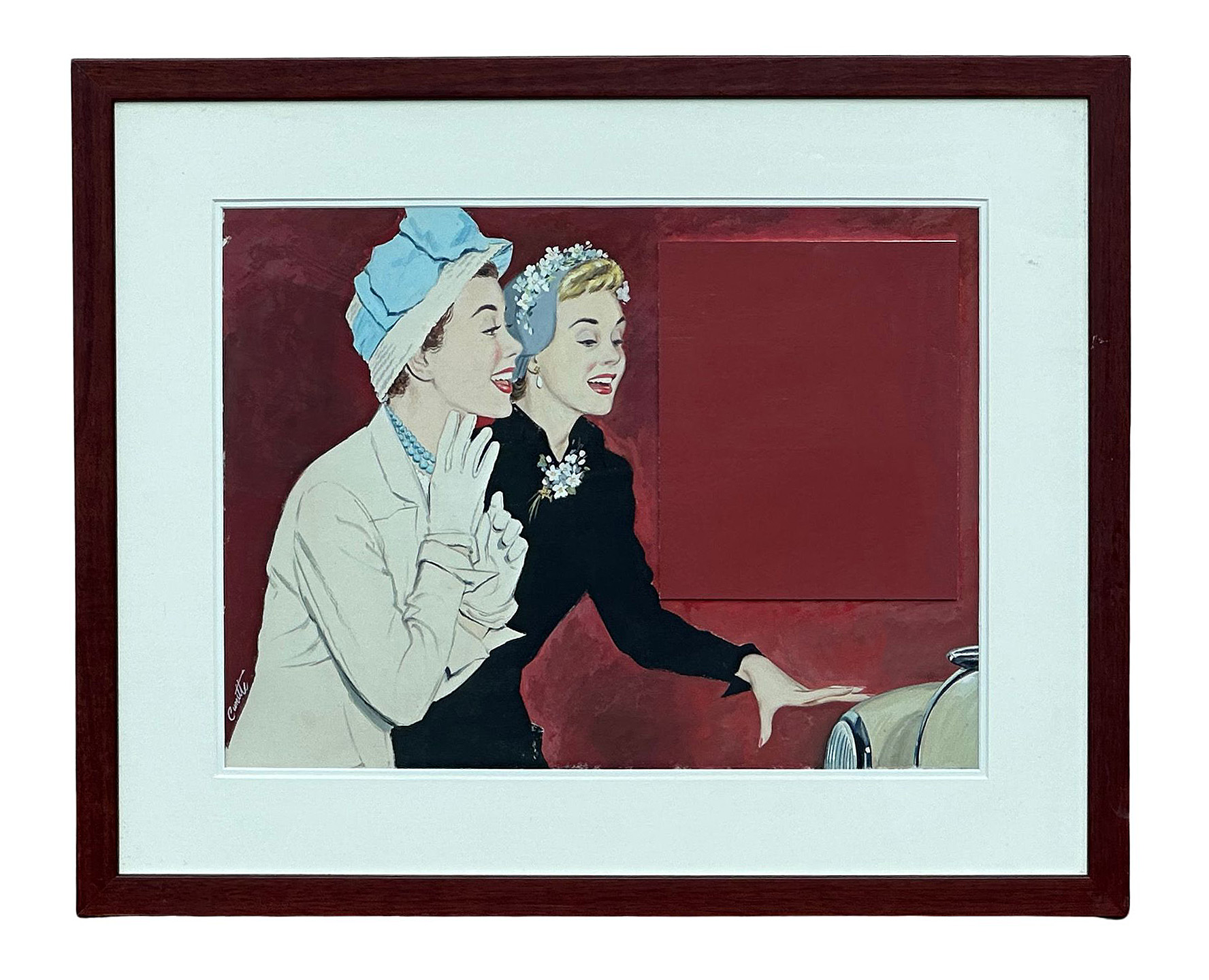 Lou Cunette (d. 1993) Oil On Board - Disney / Advertising Artist #17458 ...
