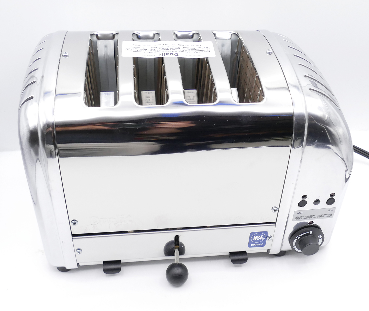 Dualit 4-Slot Model Standard Toaster - In Stainless Steel - Never Used ...