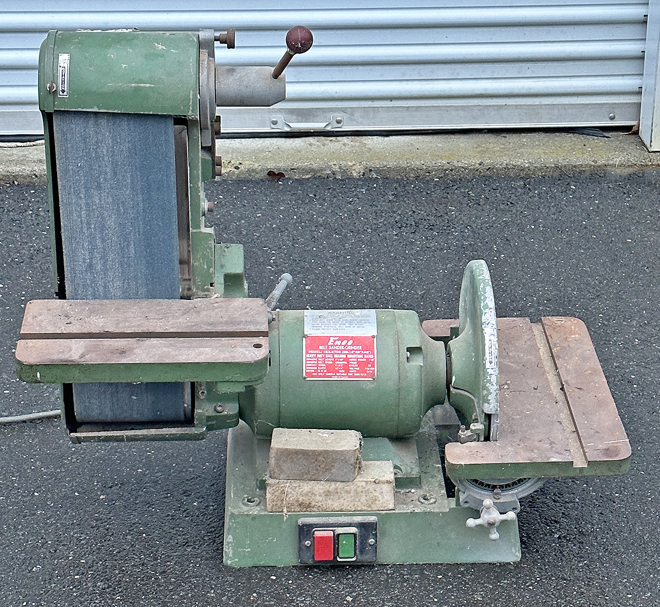 Enco Belt Sander-Grinder (Model 163-4700) #18546 | Auctionninja.com
