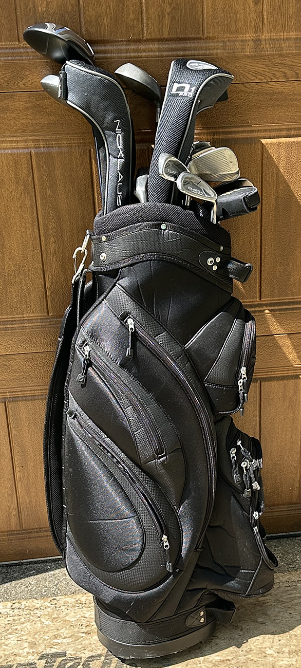 Golf Set - Tommy Armour 845s Irons (3-SW), Taylor Made & Nicholas Woods ...