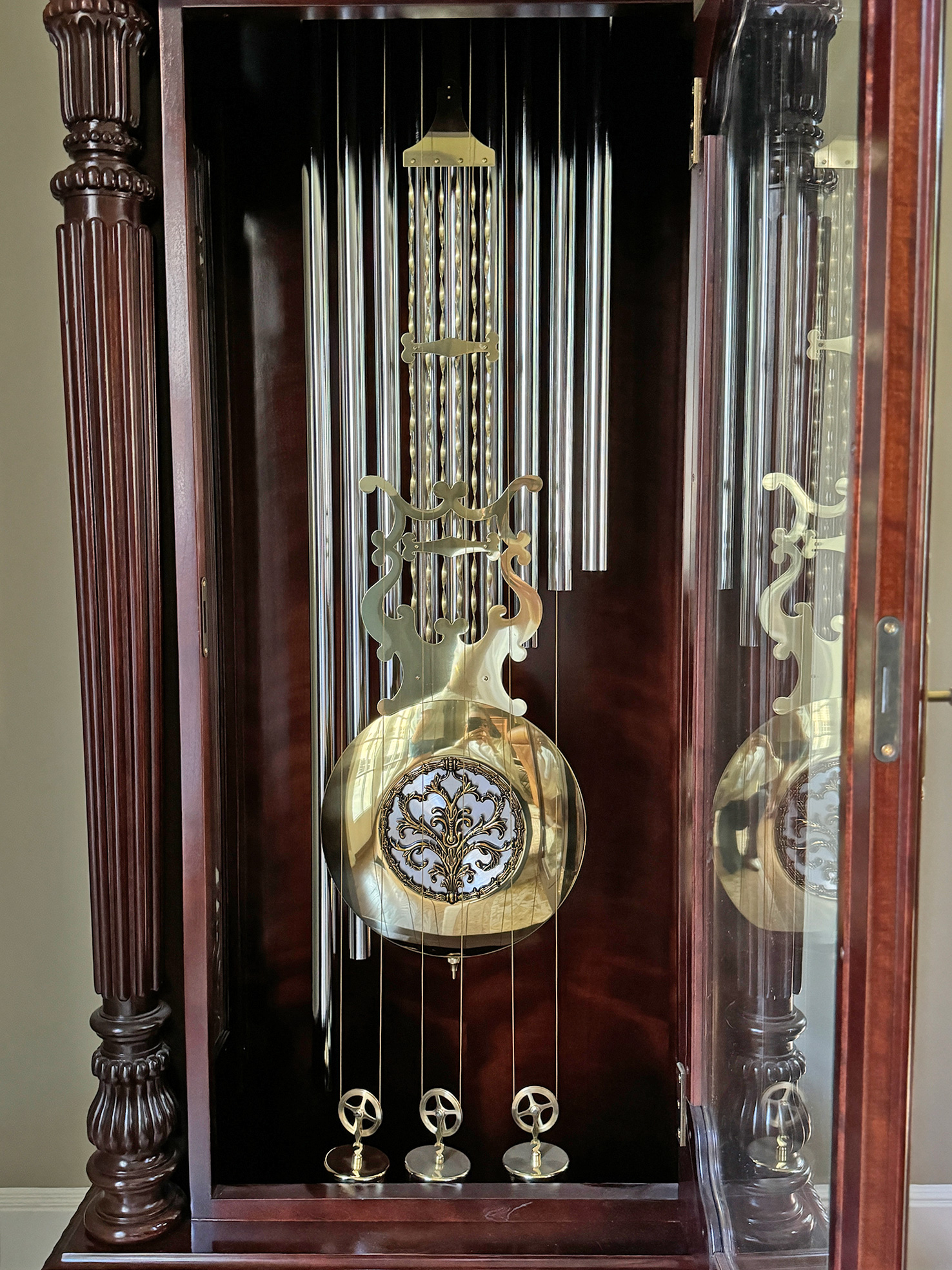 William R. Langford Grandfather Clock By Howard Miller (610-912) - Only ...