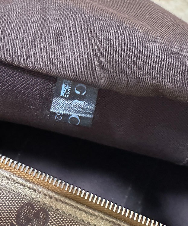 Gucci GG Plus Monogram Medium Joy Boston Gold Bag ($820) #20128 ...