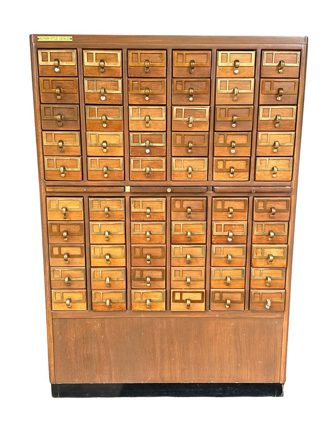 Vintage Remington Rand Mid-Century Library / Office 60-Drawer Card File ...