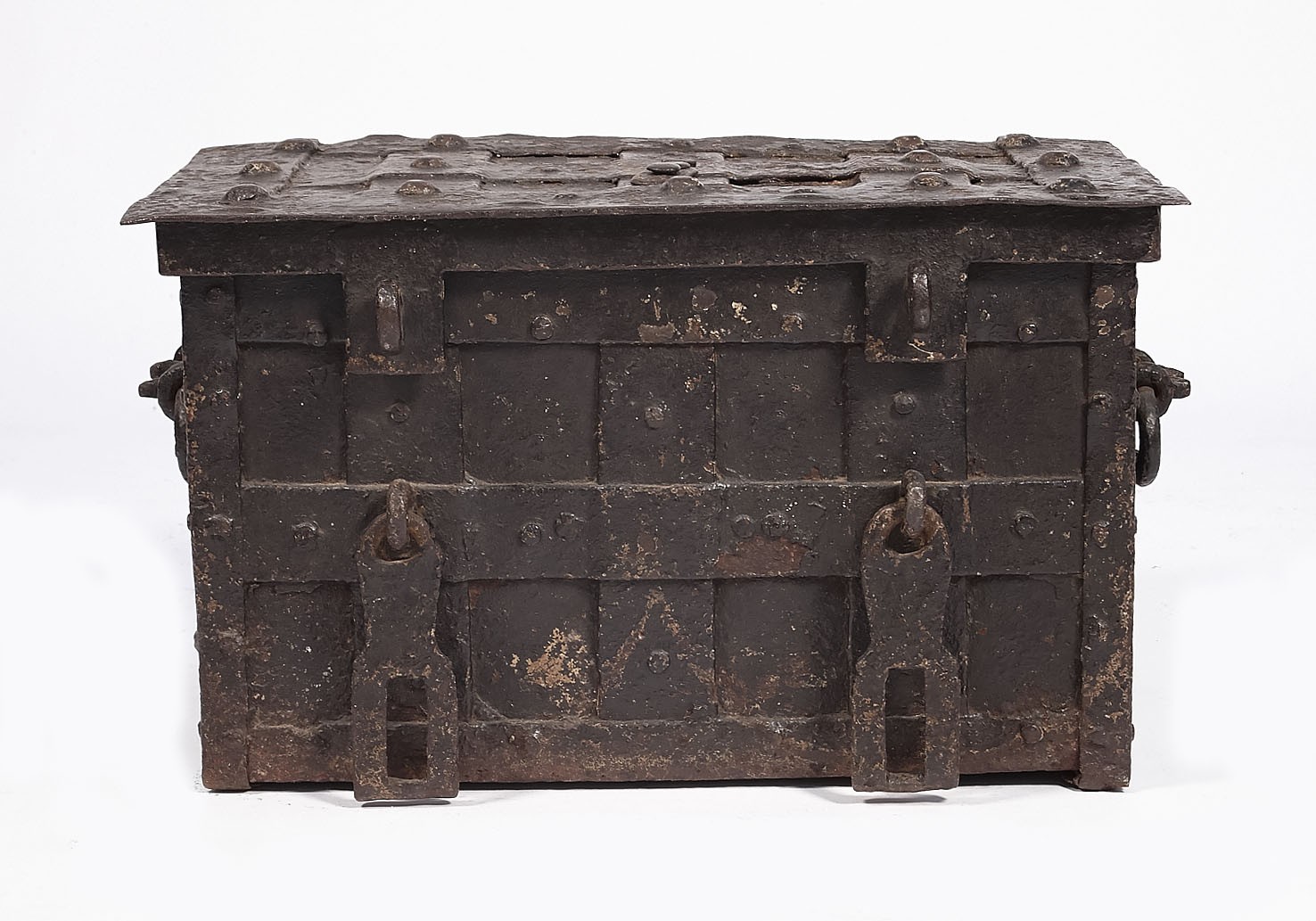 Authentic 17th Century Wrought Iron Strong Box / Armada Chest #21269 ...