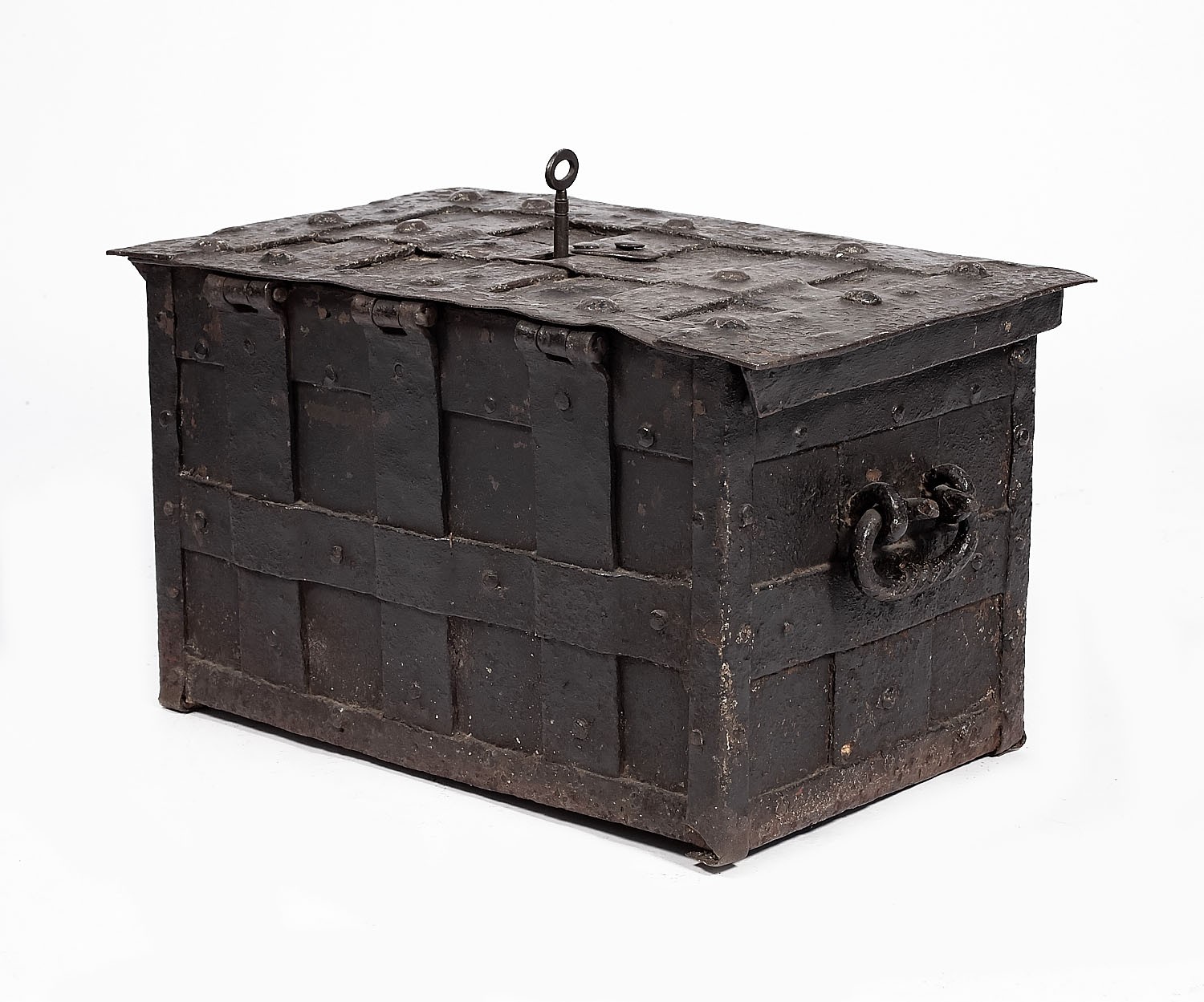 Authentic 17th Century Wrought Iron Strong Box / Armada Chest #21269 ...