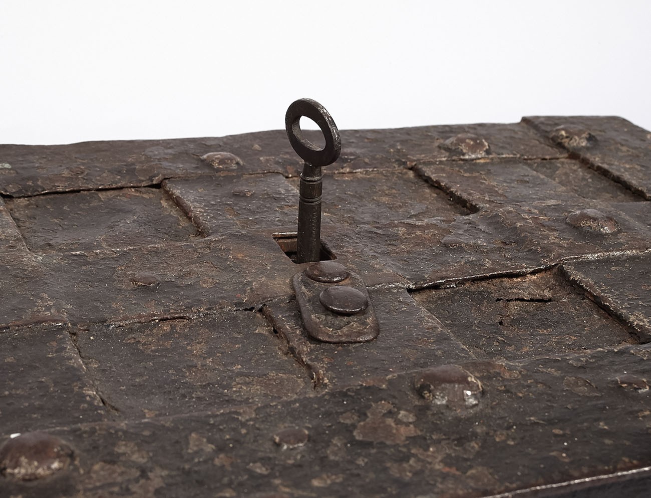 Authentic 17th Century Wrought Iron Strong Box / Armada Chest #21269 ...