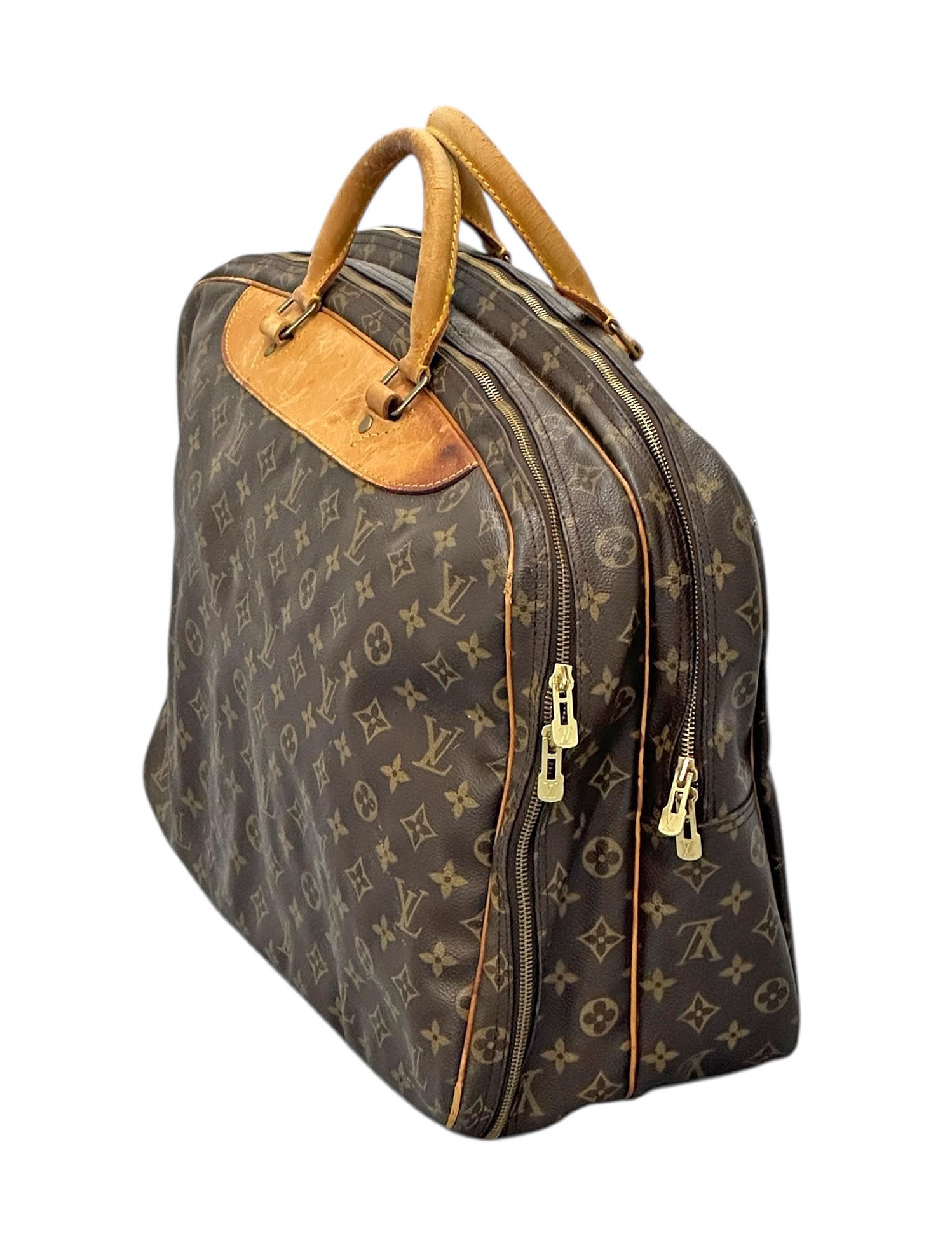 Vintage Louis Vuitton 2-Compartment Alize Travel / Business Monogram ...