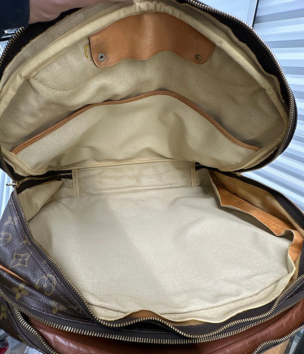 Vintage Louis Vuitton 2-Compartment Alize Travel / Business Monogram ...