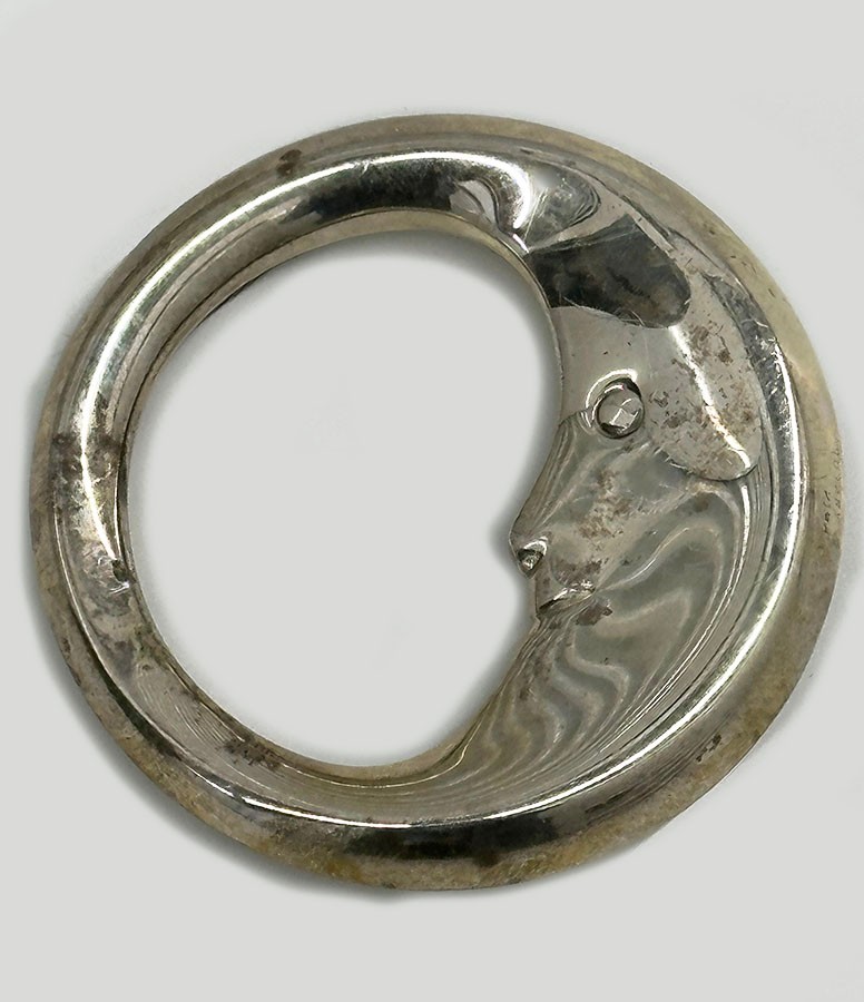 Tiffany & Co. Sterling Silver Man In The Moon Baby Rattle #21956 ...