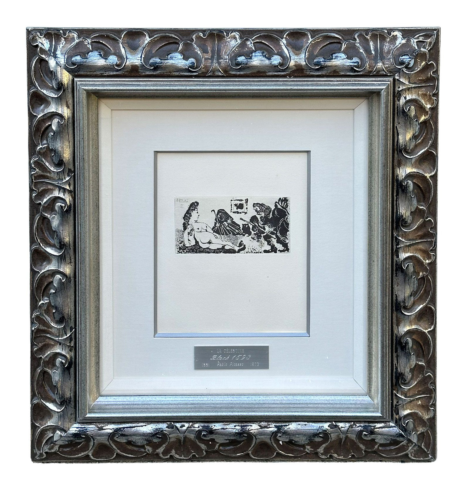Original Pablo Picasso Aquatint Etching - La Celestine (1971) - Limited ...