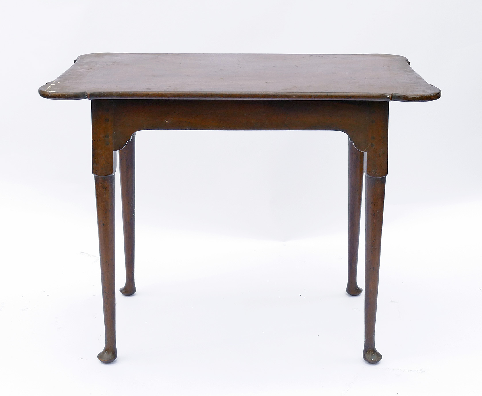 Kittinger New England Queen Anne Tea Table - Porringer Top #17814 ...