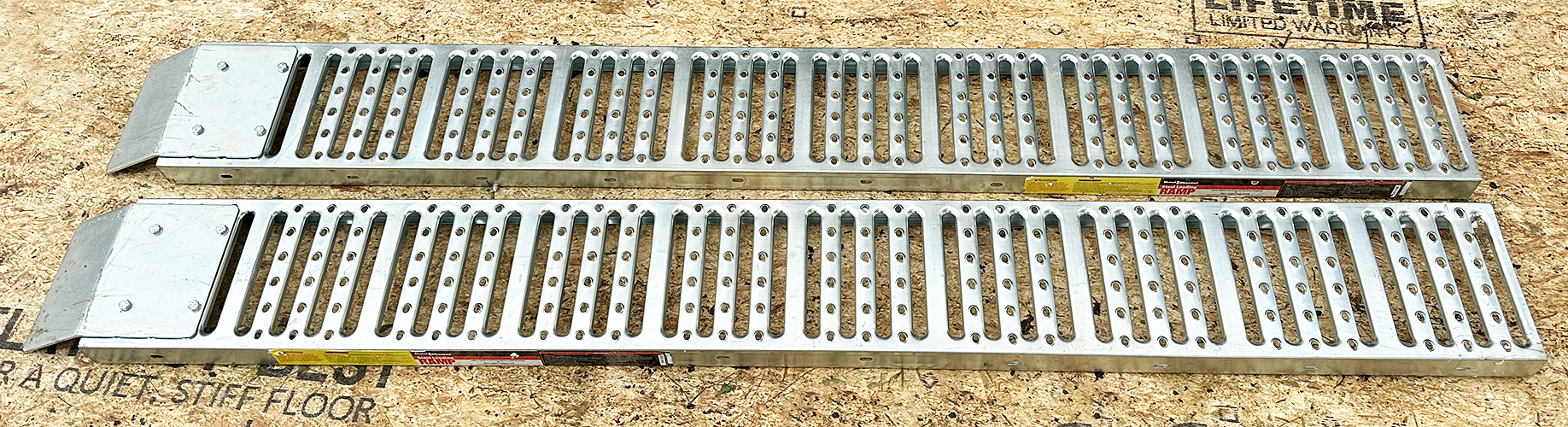Pair Of Haul-Master Steel Loading Ramps - 1000 Lb Capacity - Motorcycle ...