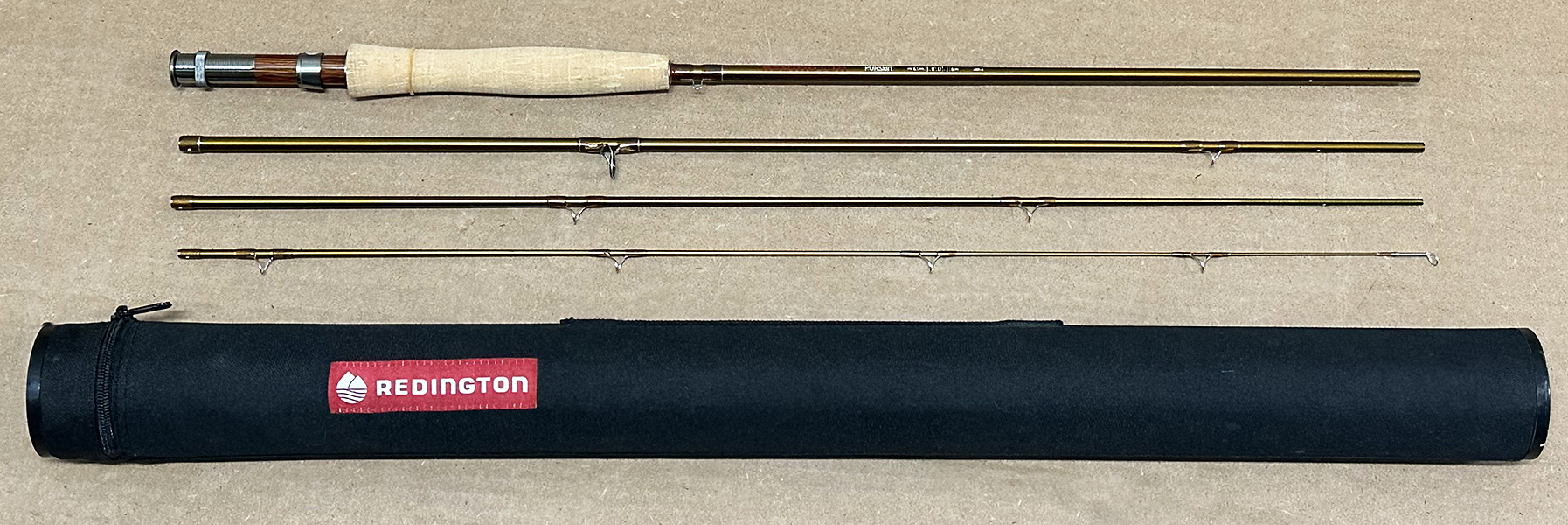 Redington Pursuit 4-Piece Fly Fishing Rod (480-4) - 8 Ft / 4 Wt Line ...