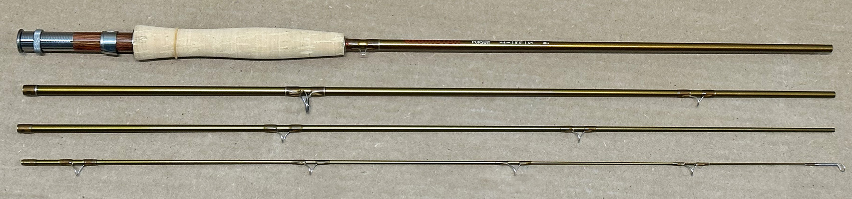 Redington Pursuit 4-Piece Fly Fishing Rod (480-4) - 8 Ft / 4 Wt Line ...