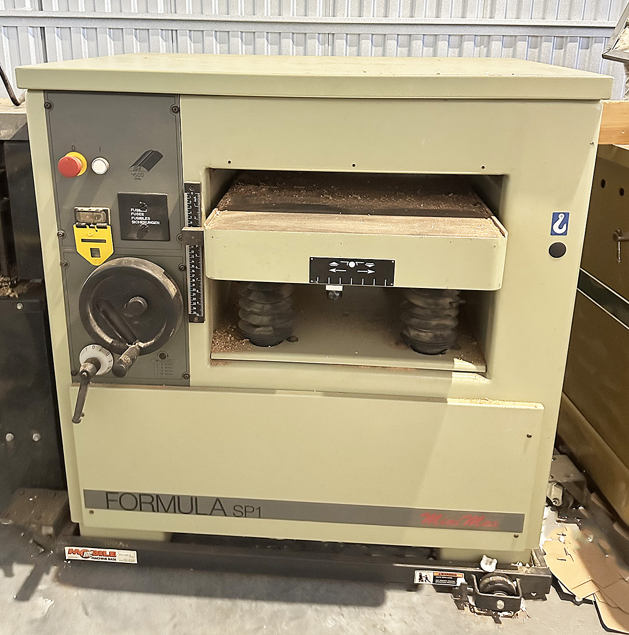 Minimax Formula SP1 Thicknessing Planer - 20 Inch #18553 | Auctionninja.com