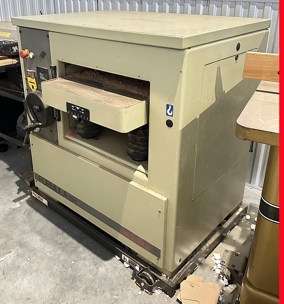 Minimax Formula SP1 Thicknessing Planer - 20 Inch #18553 | Auctionninja.com