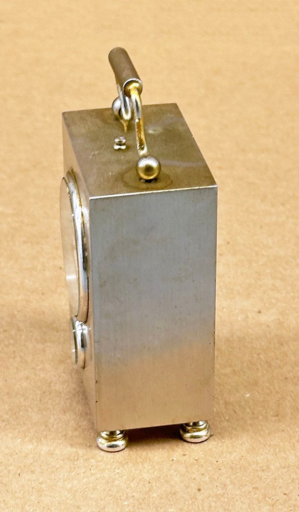 Tiffany & Co Carriage Desk/Travelling Alarm Clock #21880 | Auctionninja.com