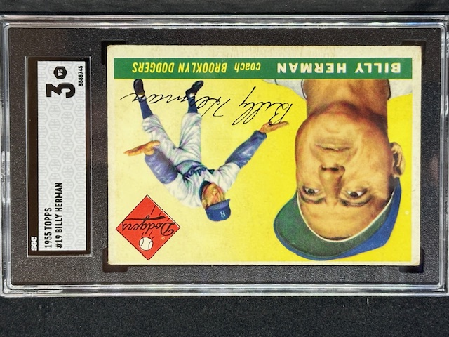 1955 Topps Billy Herman - Hall Of Famer - 10x All Star #31346 ...