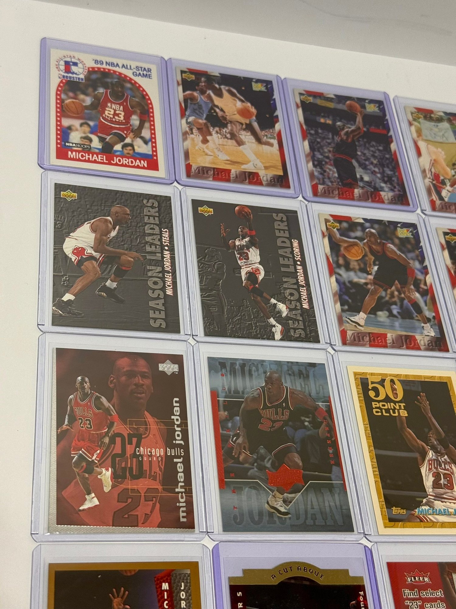 (20) Michael Jordan Basketball Cards Lot #46807 | Auctionninja.com