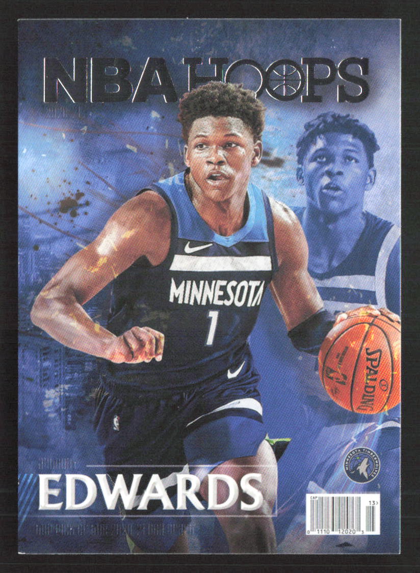 2020-21 HOOPS ANTHONY EDWARDS ROOKIE #31203 | Auctionninja.com