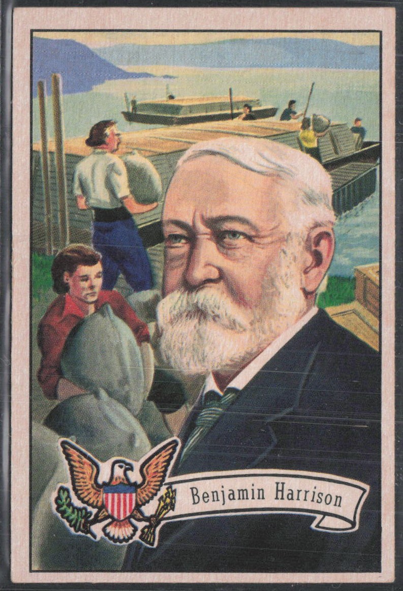 1972 Topps US PRESIDENTS BENJAMIN HARRIS #31394 | Auctionninja.com