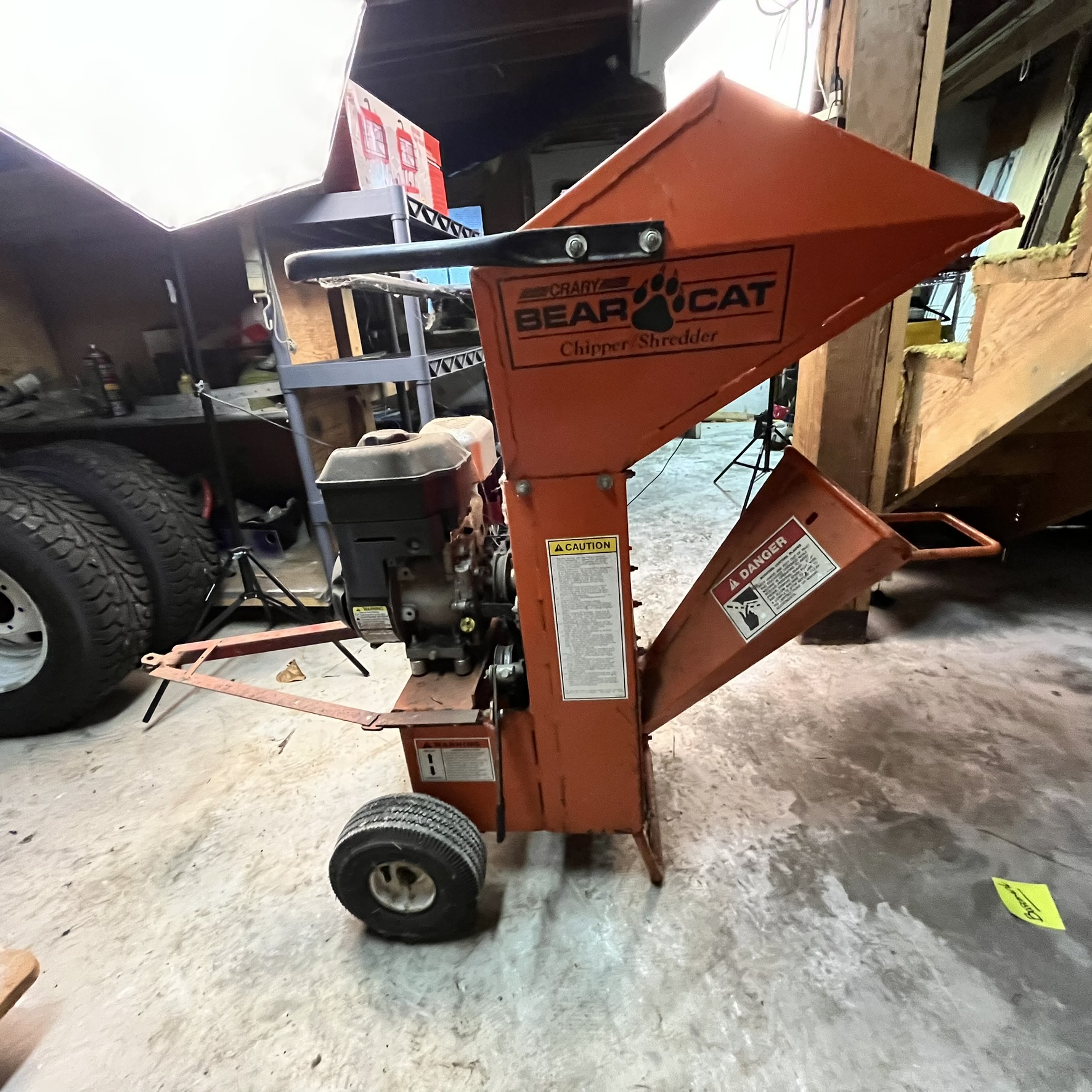 Wood Chipper/Shredder Crary Bearcat Model 70050 #1495 | Auctionninja.com