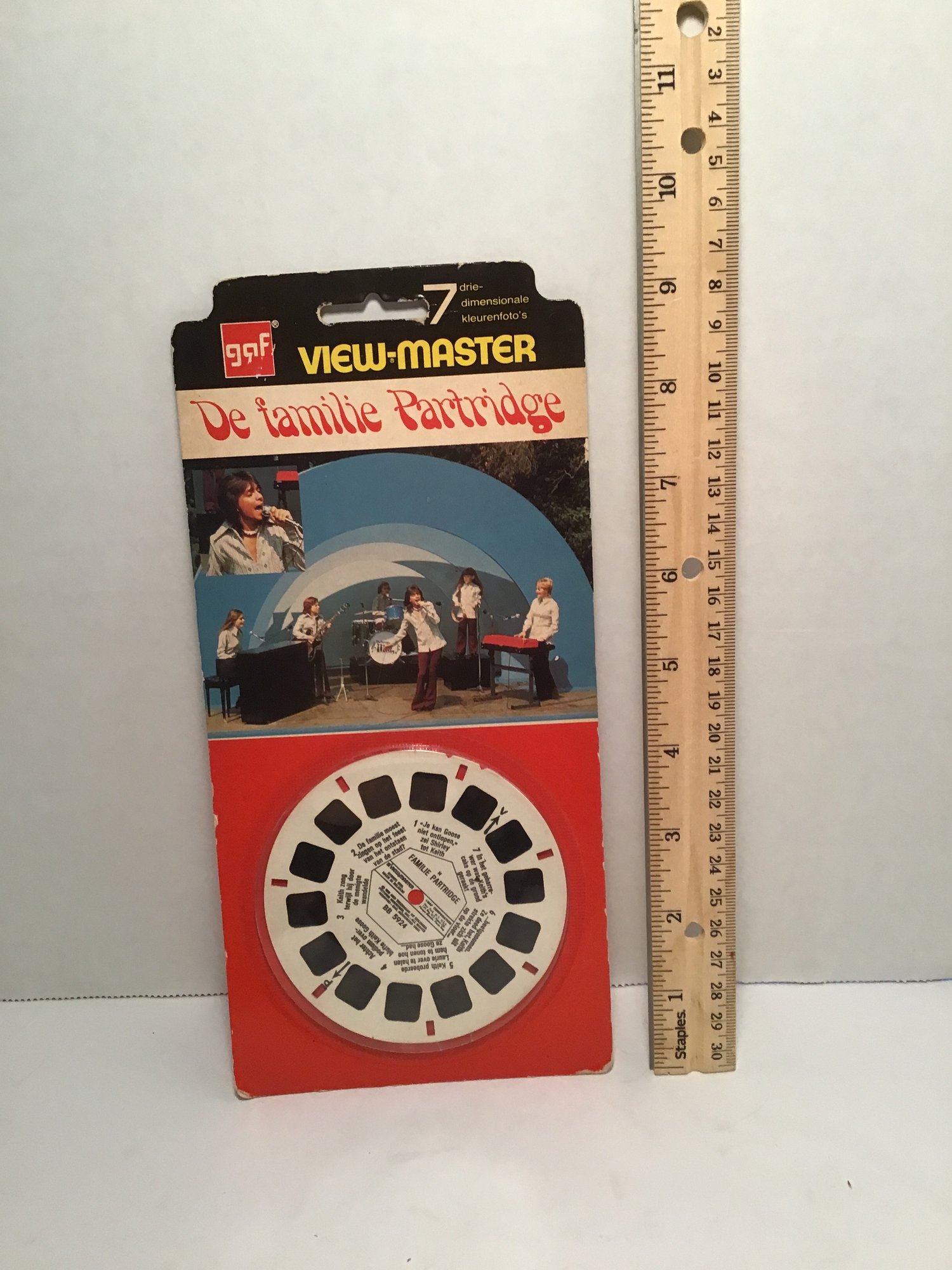 Rare Viewmaster Reel, Partridge Family, 1975, In German, MOC #1693 ...