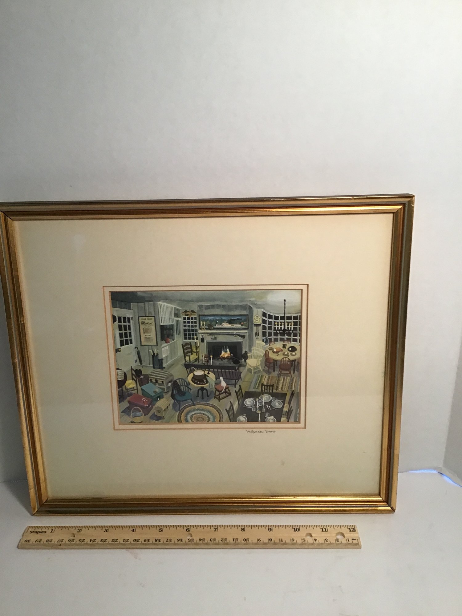 Rare Small Size Maxwell Mays Print, Pencil Signed #2339 | Auctionninja.com