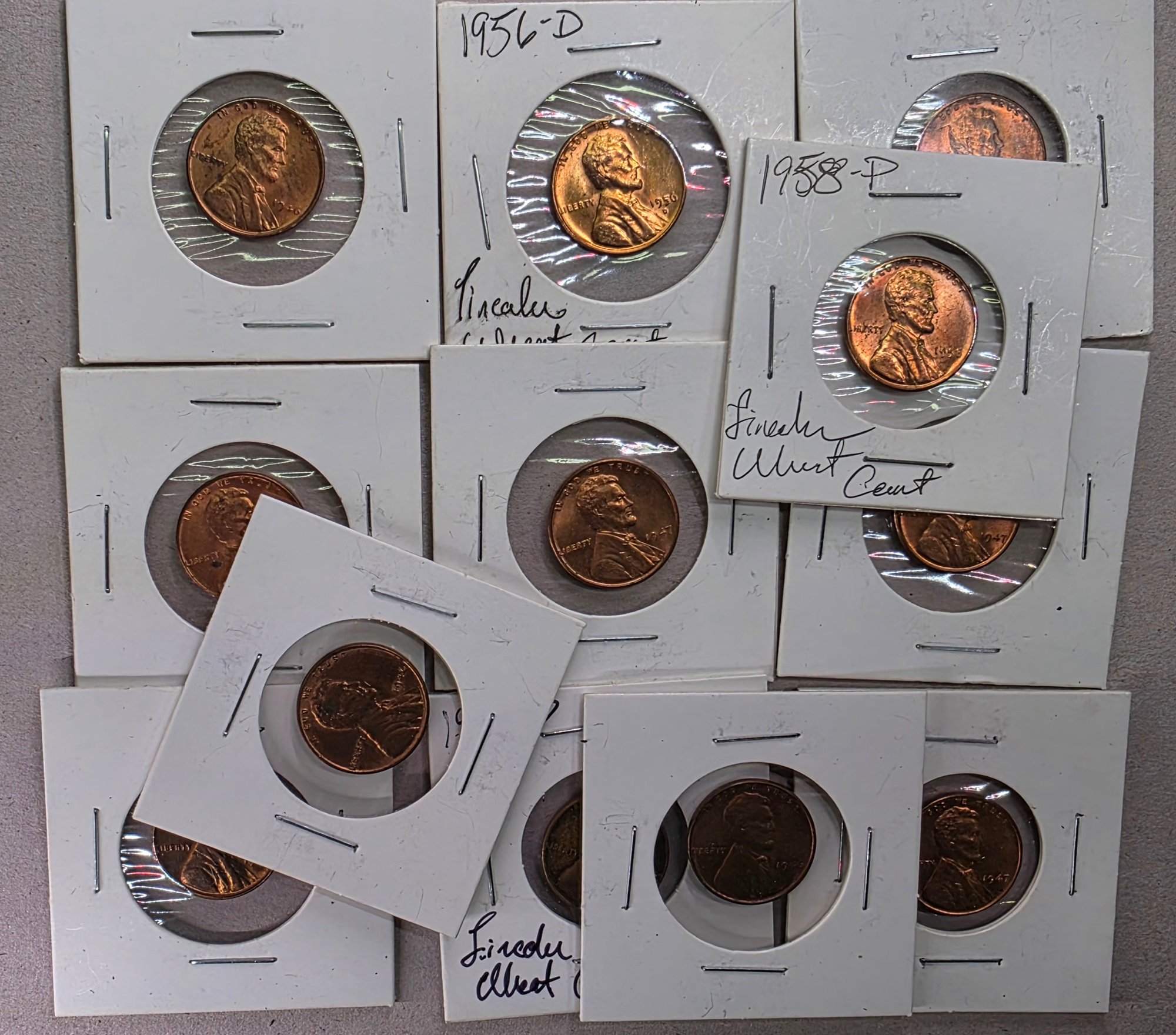 Lot Of Lincoln Wheat Cents #8820 | Auctionninja.com