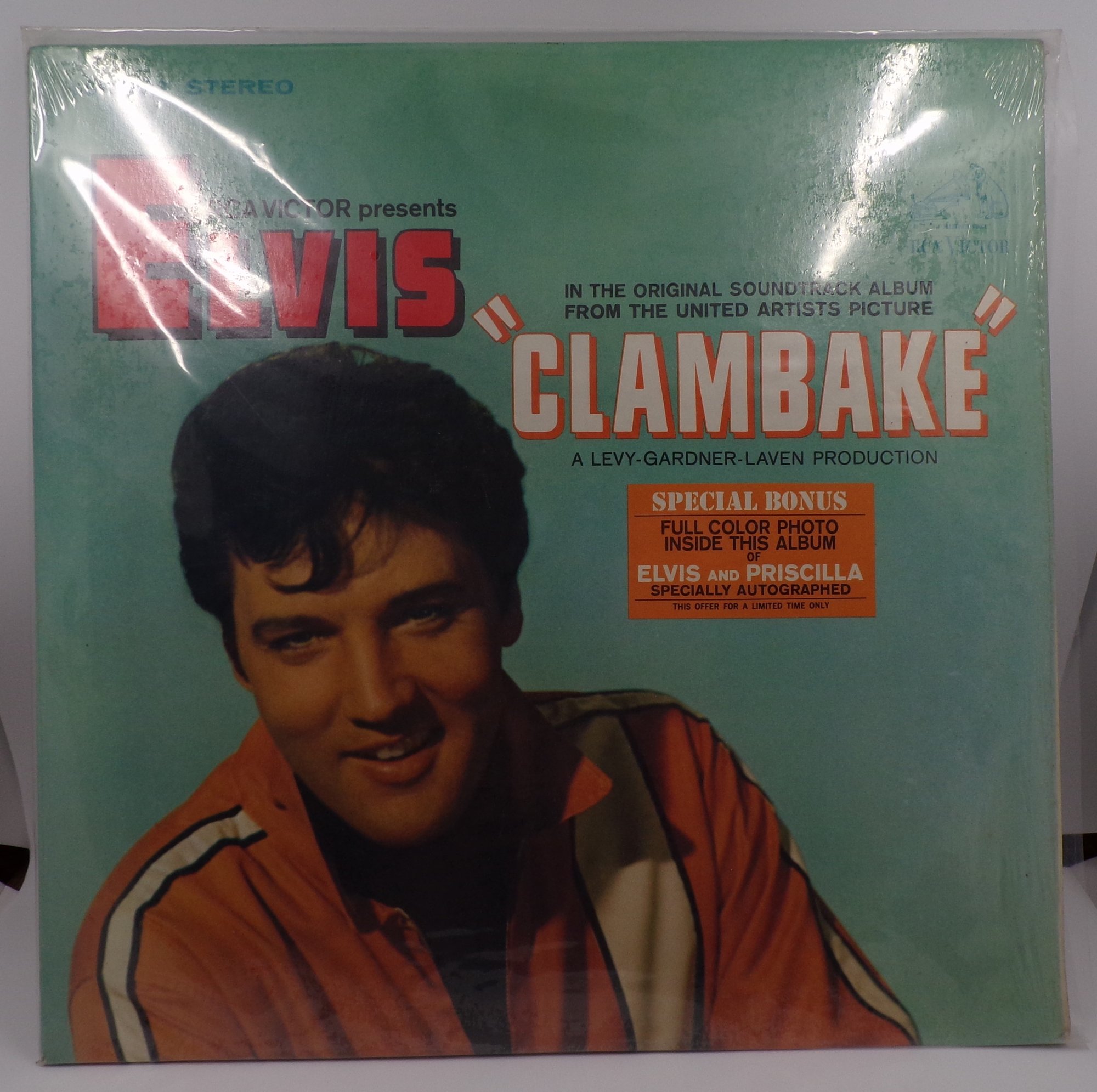 Vintage Elvis* Clambake (Original Soundtrack Album)-RCA Victor LSP-3893 ...