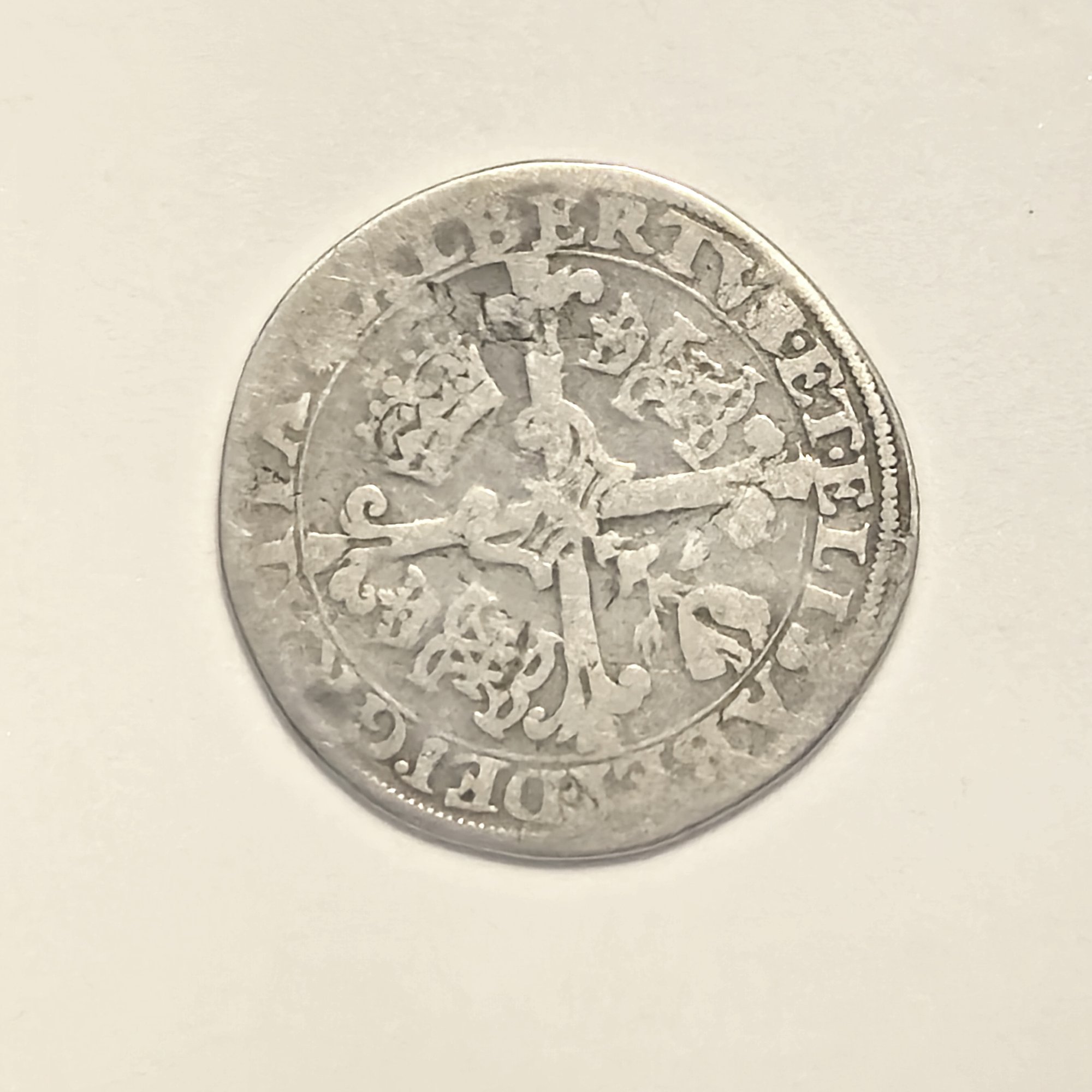 Silver (Pirate Coin-Piece Of 8) 1612-1621 Belgia - Antwerpen Patagon ND ...