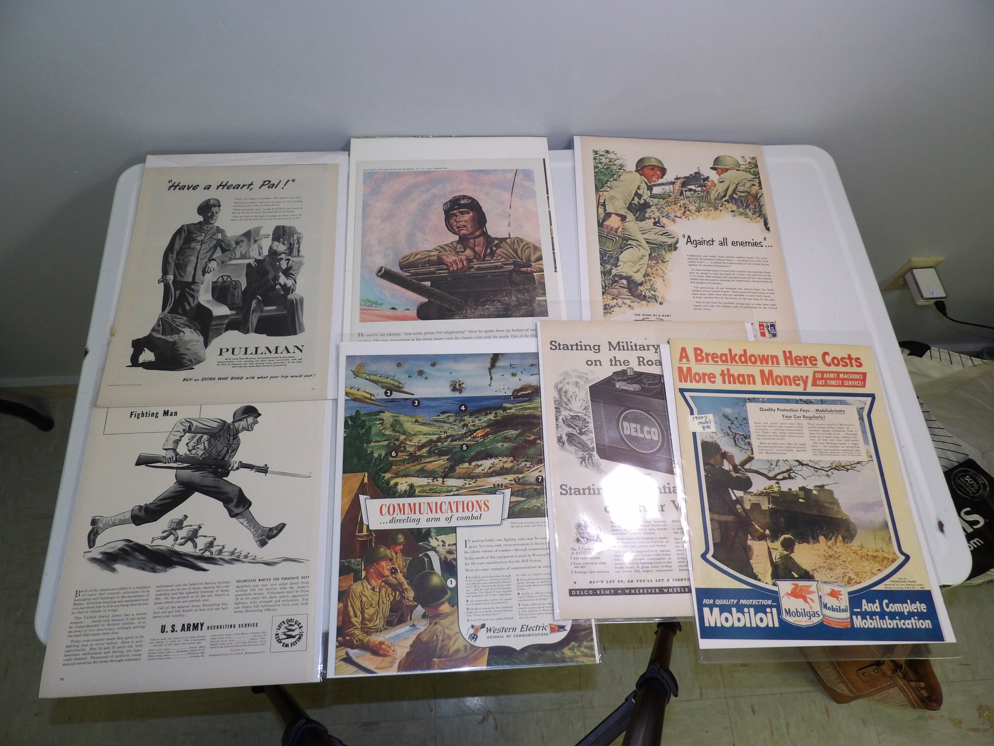 Vintage Military Ads (7) #1203 | Auctionninja.com