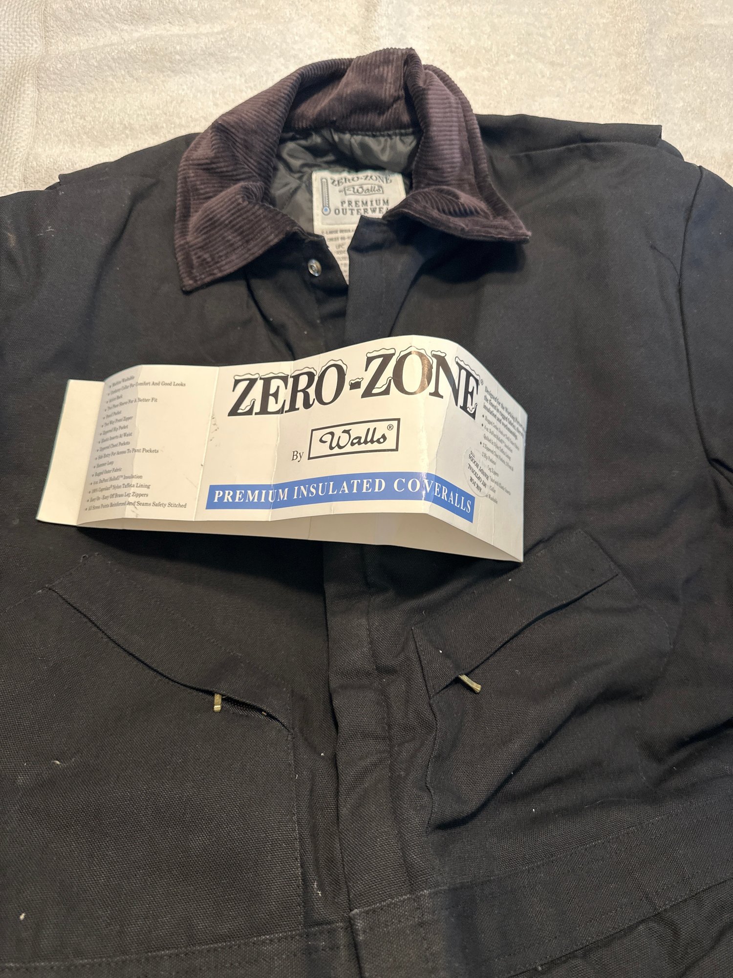 Brand New Walls Zero-zone Insulated Coveralls Size XL Never Worn Great Buy. Winters Coming Be ...