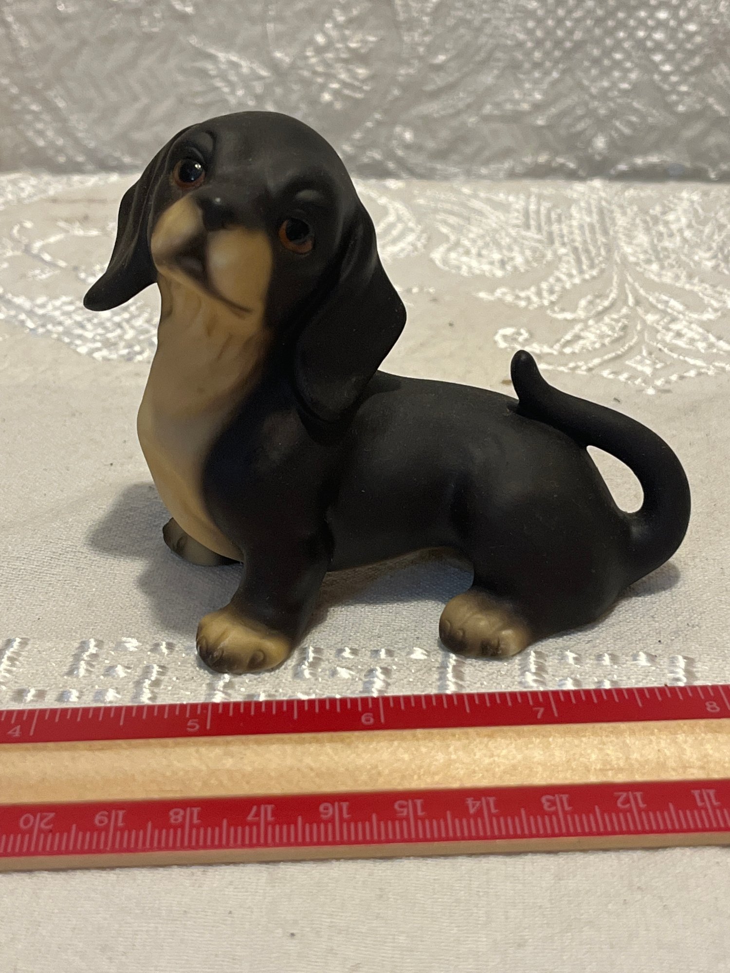 House Of Global Art Hand Painted Japan Weiner Dachshund 4 Inches #10867 ...