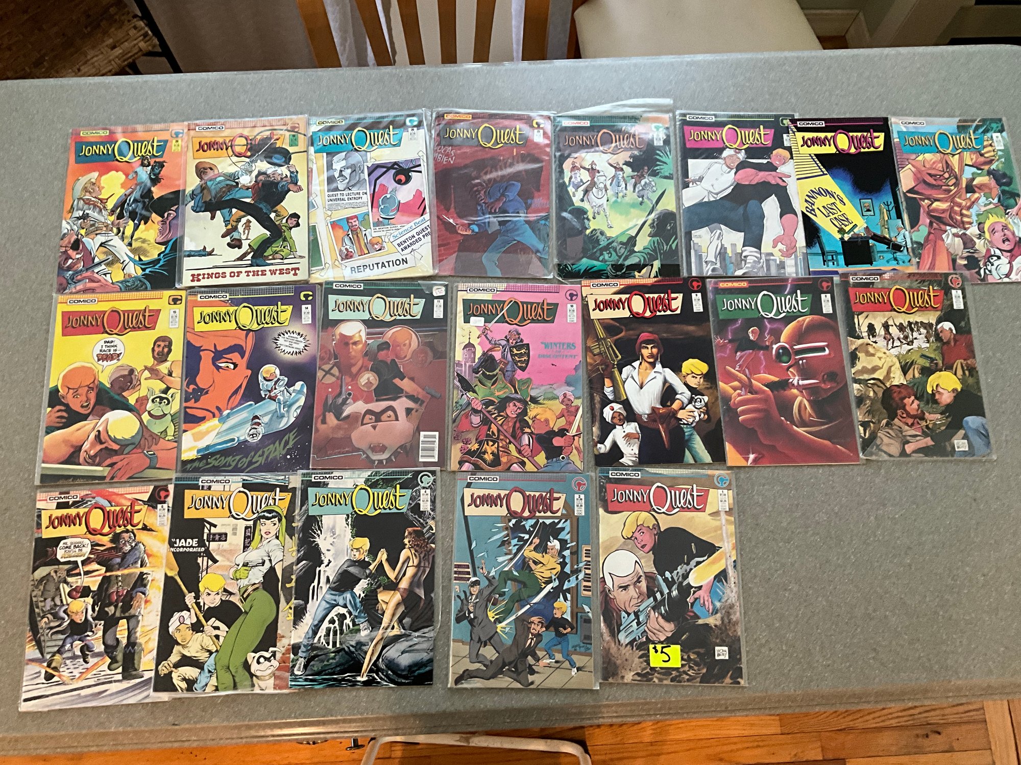 Comico Comics Jonny Quest Issue #1 . 20 Comics . Great Run. #30895 ...