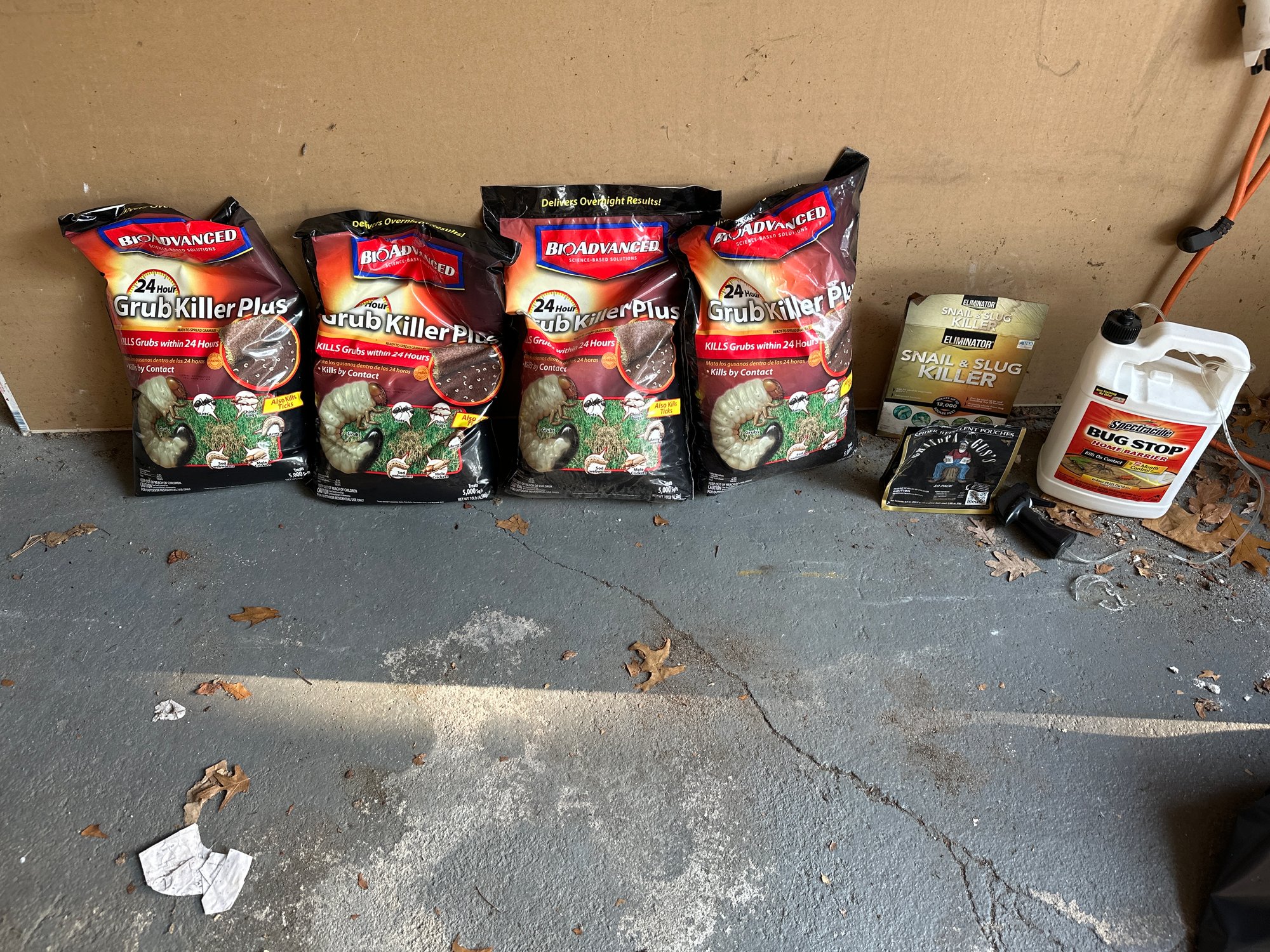 Bio Advanced Group Killer Plus 4 Bags Unopened Plus Opened Slug Killer ...